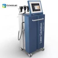 China 6 in 1 Body Slimming Machine 650nm Lipo Laser RF Cavitation Vacuum 40kHz for sale