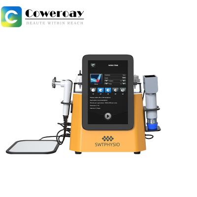 China 448kHz CET RET Shockwave Therapy Machine 600W Body Care Fat Burning Pain Relief Equipment for sale