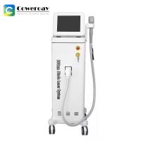 China 808nm Diode Laser Hair Removal Machine 1200W 10x12mm Spot Size Permanent Painless for sale