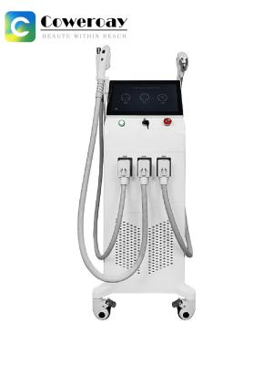 China 3 in 1 Soprano 808 Diode Laser Hair Removal Device 600W IPL Skin Rejuvenation Machine for sale