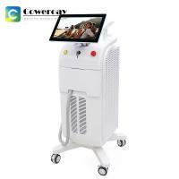 China 1200W Diode Laser Hair Removal Machine 808nm 3 Wavelength with Cooling System for Salon for sale