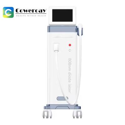 China 1200W 808nm Mixed Diode Laser Hair Removal Machine 10x12 Spot Size 10Hz for sale