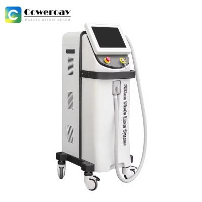 China 808nm Diode Laser Hair Removal Machine 1200W German Bar Alexandrite Laser for sale