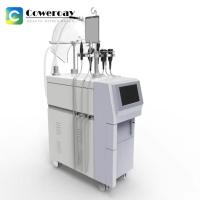 China Hydra Oxygen Aqua Peel Facial Machine 96.4% Purity 5MHz RF Anti-Aging Face Lifting for sale