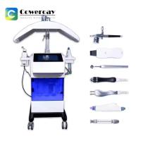 China Hydra Dermabrasion Skin Beauty Machine 250VA Hydro Oxygen Therapy Facial Equipment for Acne Scar Wrinkle Removal for sale
