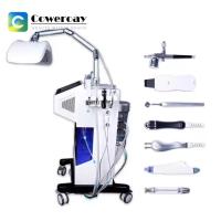 China Hydra Dermabrasion Skin Beauty Machine 250VA Hydro Oxygen Therapy Facial Equipment for Acne Scar Wrinkle Removal for sale
