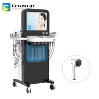 China 15 Inch Touch Screen Hydrafacial Machine Dermabrasion Hydra Peel Facial 300W 110V 220V for sale