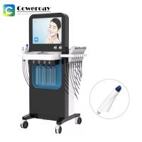 China 15 Inch Touch Screen Hydrafacial Machine Dermabrasion Hydra Peel Facial 300W 110V 220V for sale