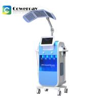 China Hydro Dermabrasion Diamond Facial Peel Machine with PDT Light Therapy 100Kpa Vacuum 8 Handles for sale