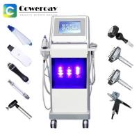 China OEM Hydrodermabrasion Facial Machine 300W with RF Micro Needle and 12 Inch LCD Touch Screen for sale