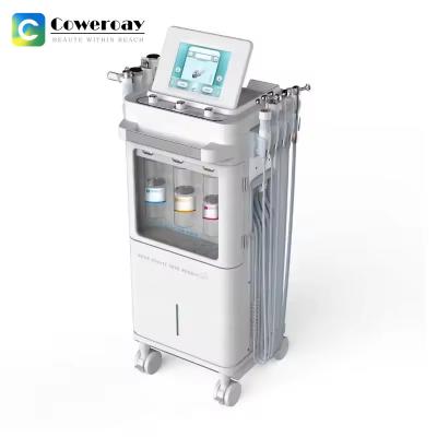 China 9 in 1 Hydra Facial Machine 90Kpa Deep Cleaning Skin Scrubber CE Approved for sale