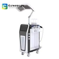 China 9 in 1 Hydro Dermabrasion Machine 800W RF Skin Care with LED Light Therapy for Acne Removal for sale