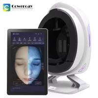 China Indoor 3D Magic Mirror Facial Skin Analyzer 36MP HD Camera 180 Degree Imaging for sale