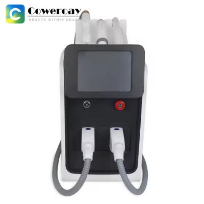 China 3 in 1 IPL RF Nd YAG Laser Tattoo Removal Hair Removal Machine 2600W 10.4 Inch Touch Screen for sale
