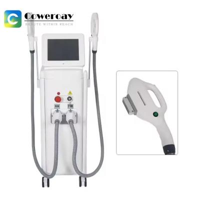 China Two Handles IPL OPT Hair Removal Machine 2000W for Skin Rejuvenation 110/220V for sale