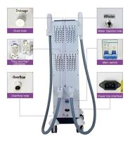 China 2 Handles IPL E Light SHR Laser Permanent Hair Removal Machine 2000W Skin Rejuvenation for sale