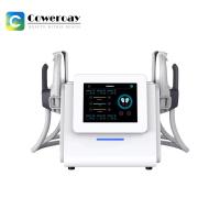 China HIEMT EMS 4 Handles Abdominal Muscle Stimulator Neo Sculpting Machine 7 Tesla 300W-4500W for sale