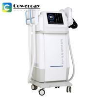 China Air Cooling EMS Body Sculpting Machine 4 Handles 7 Tesla HI-EMT Muscle Stimulation 4500W for sale