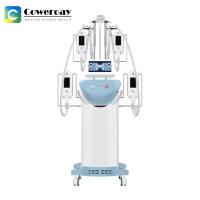 China Semiconductor Cooling Vacuum Slimming Machine , Cryo Weight Loss Machine With 4 Handles for sale