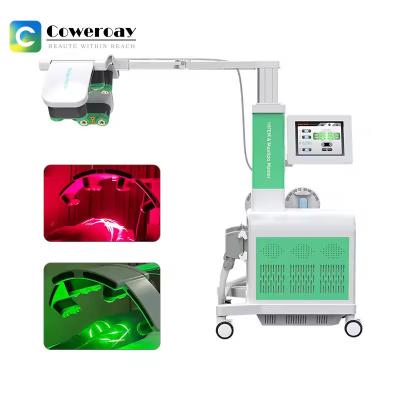 China 10D Laser Fat Removal Machine 532nm 635nm Fat Burning Body Slimming Equipment 800W for sale