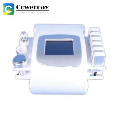 China 5 in 1 Lipolaser Slimming Machine 650nm 40KHz Cavitation RF Vacuum Body Sculpting for sale