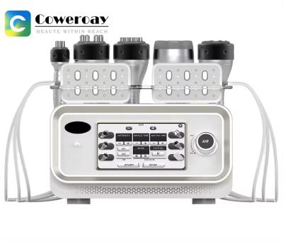 China 40k Cavitation RF Lipo Laser Slimming Machine 6 Handles Anti Cellulite Body Sculpt Equipment for sale