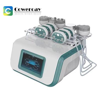 China 8 in 1 40K Ultrasonic Cavitation Lipolaser RF Slimming Machine 500W for Body Sculpting for sale