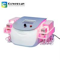 China 5D Lipo Pad Red Light Lipolaser Slimming Machine 660nm 980nm 336 Diodes for Fat Burning for sale