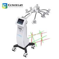China 8D Laser Slimming Equipment 532nm 635nm Green Red Light Body Shaping Machine 600W for sale