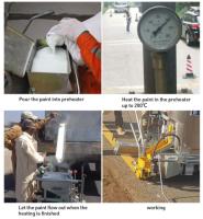 China Thermoplastic White Road Marking Paint for sale