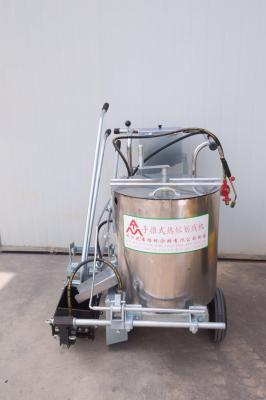 China Liquefied Gas Thermoplastic Road Marking Machine for sale