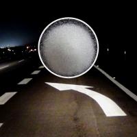 China Road Marking Paint Colorless Premix Reflective Glass Beads for sale
