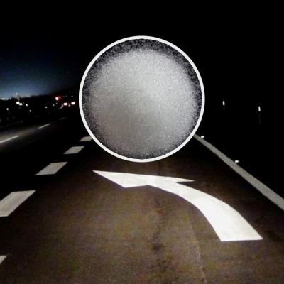 China Road Marking Paint Colorless Premix Reflective Glass Beads for sale