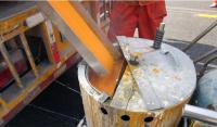 China Traffic Pre Heater Hand Push Thermoplastic Road Marking Machine for sale