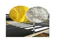 China C5 Petropols White Yellow Thermoplastic Road Marking Paint for sale