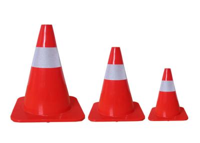 China Highway Construction Reflective Tape 28 Inch Road Traffic Cone for sale