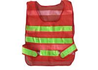 China Reflective Vest Three Lines Strips Traffic Safety Equipment for sale