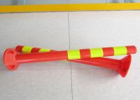 China Yellow Reflective Film 750mm PVC Bollard Traffic Warning Post for sale
