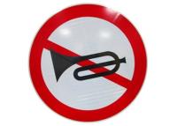 China 1.5mm Danger Warning Reflective Aluminum Traffic Signs for sale