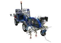 China Glass Beads Dispenser 5.5HP Honda Engine Road Painting Machine for sale