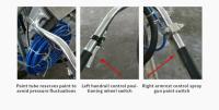 China Blue Airless Hydraulic Motor Road Line Marking Machine for sale