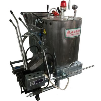 China Hot Melt Self Propelled Powder Vibrate Road Line Marking Machine for sale