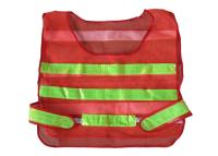 China Reflective Three Lines High Visibility Traffic Road Safety Vests for sale