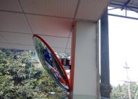 China 1200mm 160 Degree View Orange High Visible Convex Safety Mirror for sale