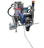 China Traffic Acrylic Pneumatic Road Marking Spray Paint Machine for sale