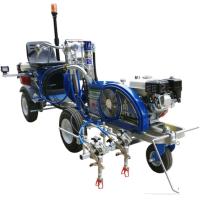 China Airless Paint Driving Booster Cold Paint Road Marking Machine for sale