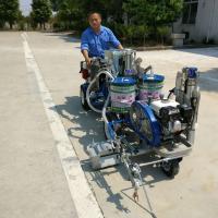 China Airless Paint Driving Booster Cold Paint Road Marking Machine for sale