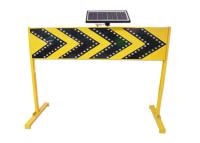 China Iron LED Blinker Arrow Warning Strobe Solar Flash Lights for sale