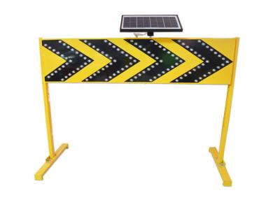 China Iron LED Blinker Arrow Warning Strobe Solar Flash Lights for sale