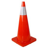 China 450mm 700mm 900mm Reflective PVC Road Traffic Cone for sale